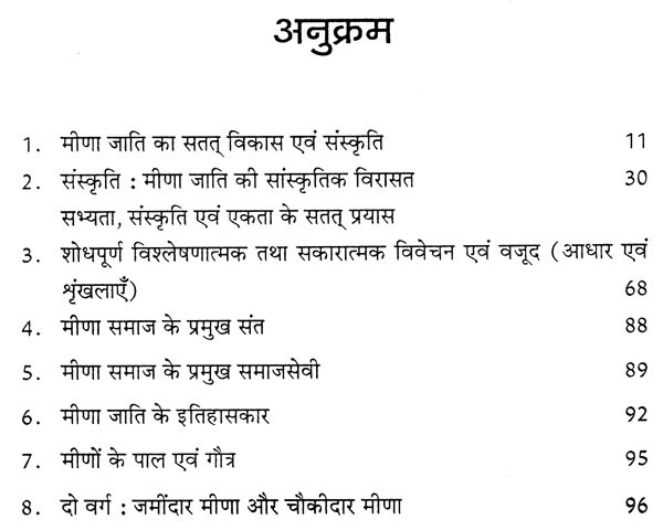 मीणा जाति का सतत् विकास एवं संस्कृति: Sustainable Development and ...