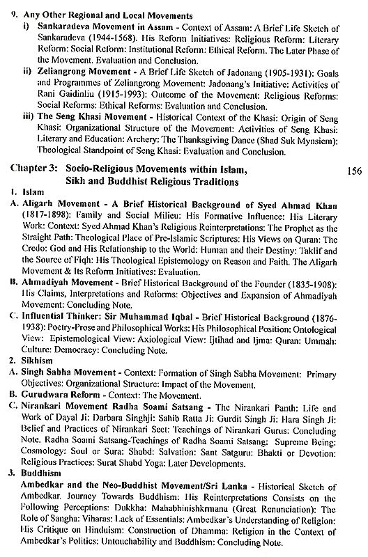 Towards Understanding Modern Religious and Secular Movements in India ...
