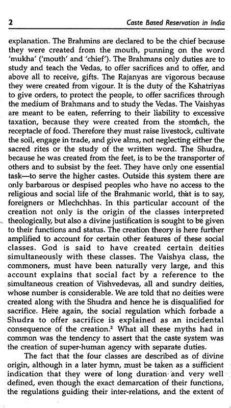 Caste Based Reservation in India | Exotic India Art