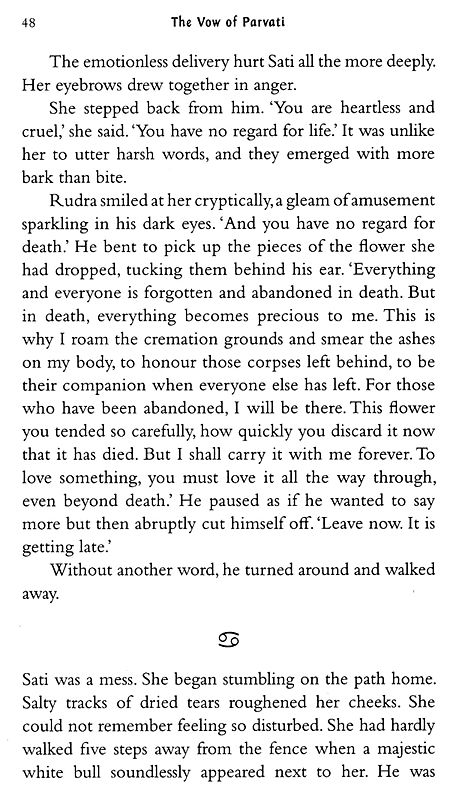 The Vow of Parvati (The Story of a Love Reborn) | Exotic India Art