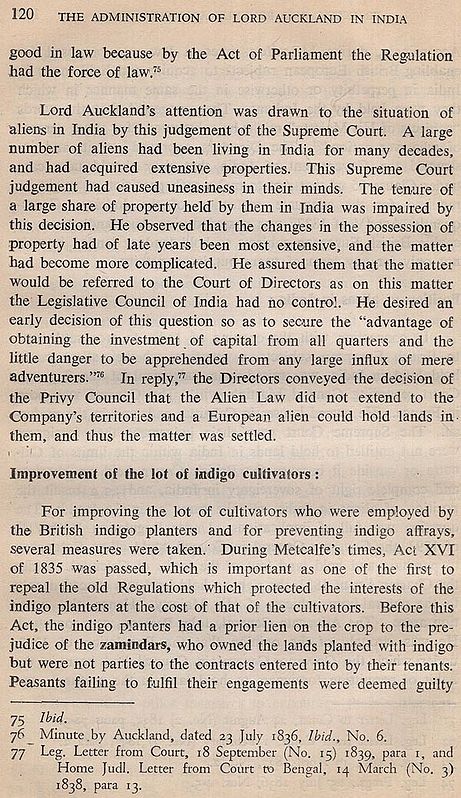 The Administration of Lord Auckland in India, 1836-42 (An Old and Rare ...