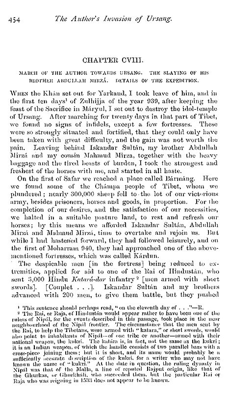 A History of The Moghuls of Central Asia :The Tarikh-I-Rashidi of Mirza ...