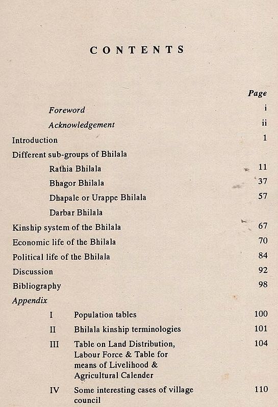 The Bhilala of Malwa (An Old and Rare Book) | Exotic India Art