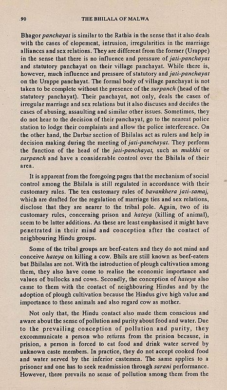 The Bhilala of Malwa (An Old and Rare Book) | Exotic India Art