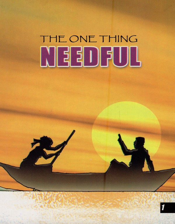 The One Thing Needful (Thick Cardboard Book) | Exotic India Art