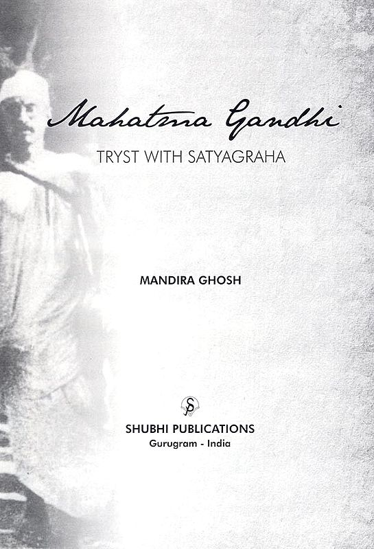 Mahatma Gandhi Tryst with Satyagraha | Exotic India Art