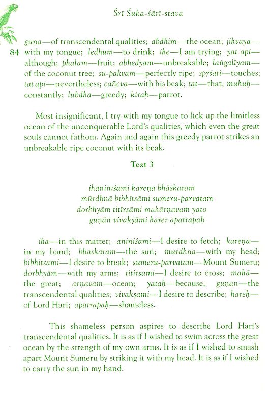 Sri Suka-Sari-Stava | Exotic India Art