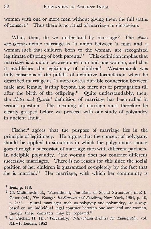 Polyandry in Ancient India (An old and Rare Book) | Exotic India Art