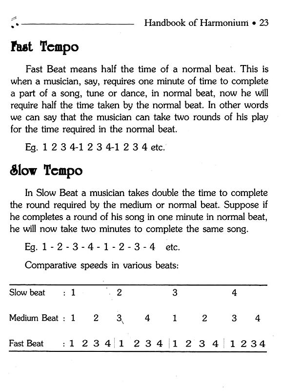 Handbook of Harmonium (History, Anatomy, Learning, Maintenance ...