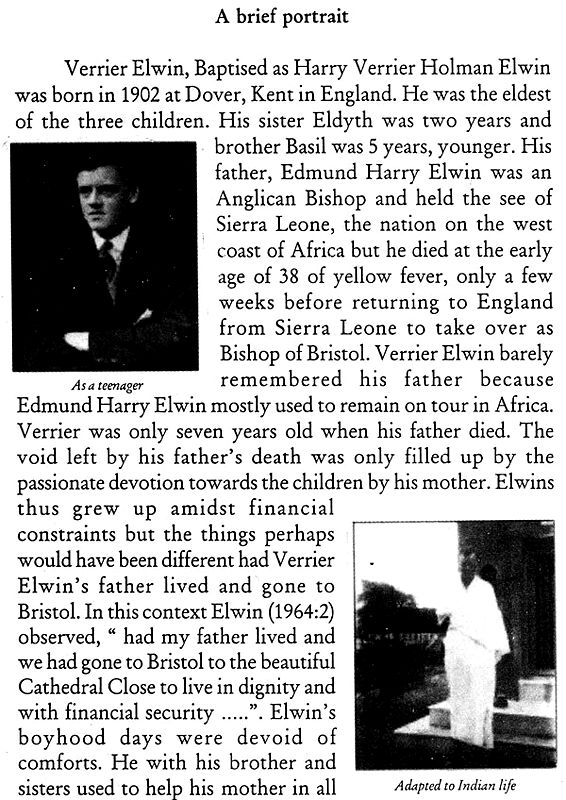 Verrier Elwin As Remembered By His Family And Friend (A Birth Centenary ...