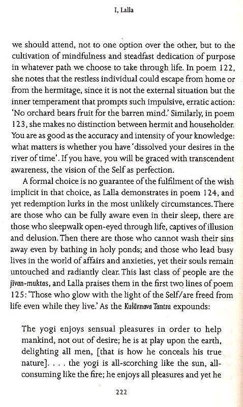 I, Lalla: The Poems of Lal Ded (An Old And Rare Book) | Exotic India Art