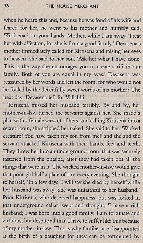 The Mouse Merchant (Money in Ancient India) | Exotic India Art