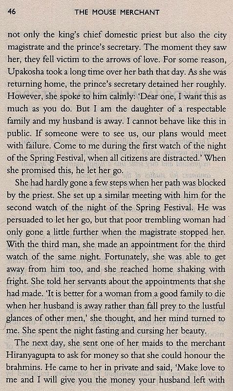 The Mouse Merchant (Money in Ancient India) | Exotic India Art