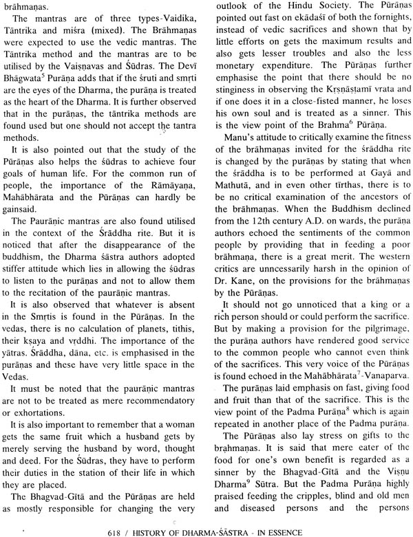 History of Dharmasastra in Essence (An Old and Rare Book) | Exotic ...