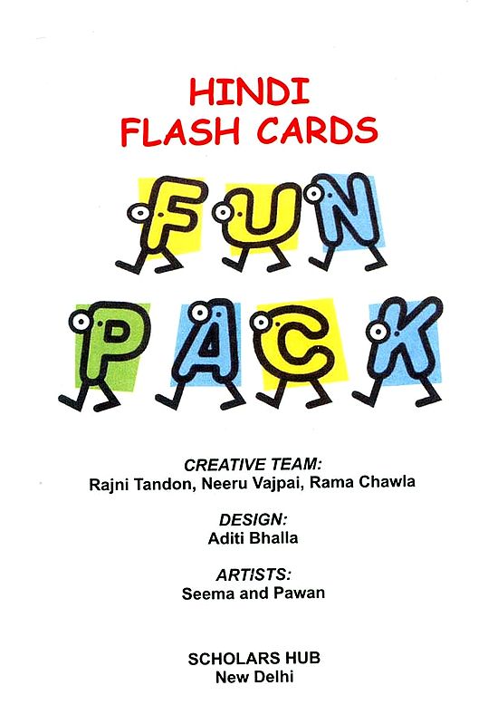 Hindi Flash Cards (Fun Pack) | Exotic India Art