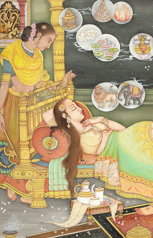 Fourteen Dreams of Trishala, the Mother of Tirthankara Mahavira (An ...