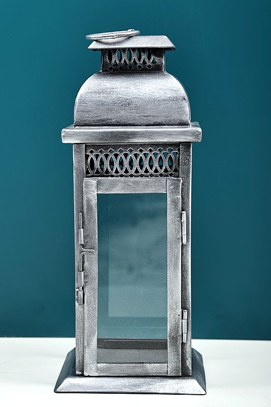 11" Glass Chandelier | Handmade | Exotic India Art