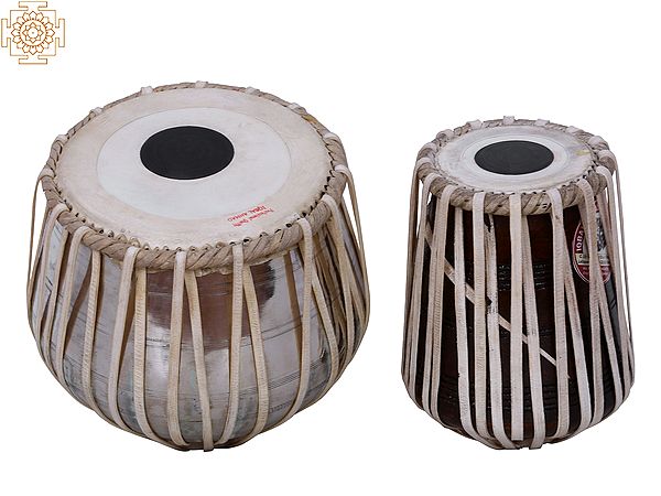 10" Tabla Set | Musical Instrument | Exotic India Art