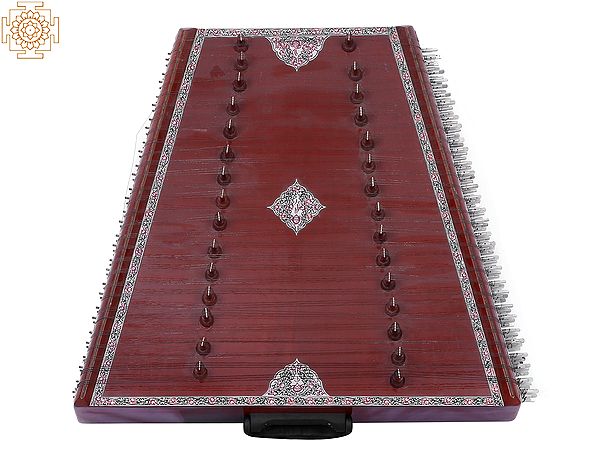 24" Santoor | Musical Instrument | Exotic India Art
