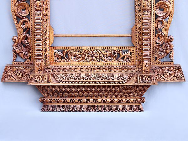 44'' Large Traditional Design Frame | Wooden | Nepalese Handicrafts ...