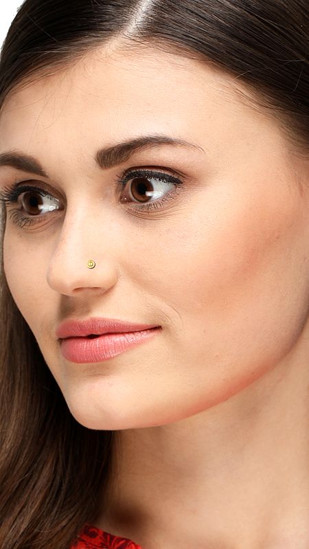 Round Nose Ring | Exotic India Art