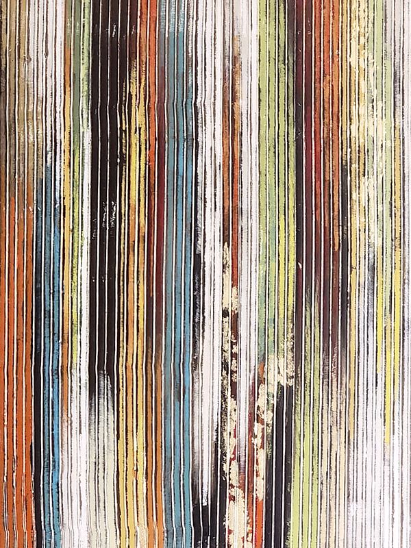 Linear Abstract Art By Neeta Panchal | Exotic India Art