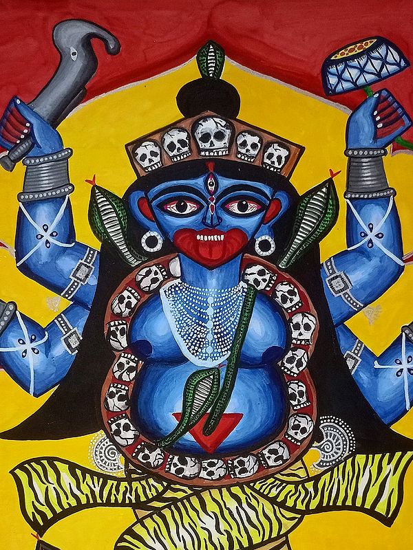 Mahavidya Goddess Tara Painting | Poster Color | By Soumick Das ...