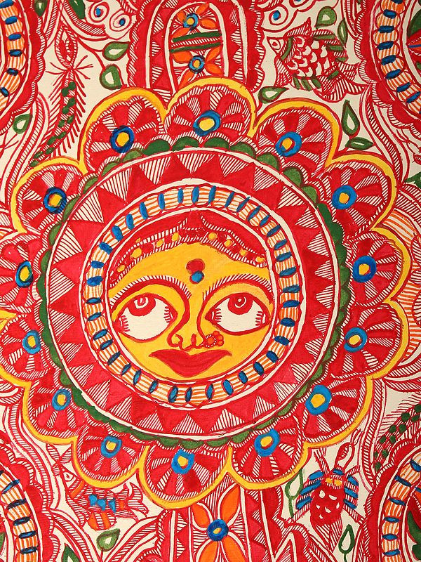 Kohbar Madhubani Painting | Exotic India Art