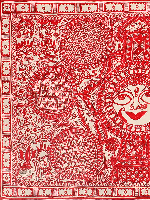 Kobar | Madhubani Painting | Exotic India Art