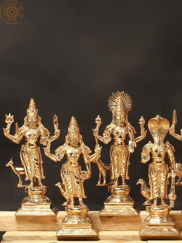 Navagraha With Vahana Set | Bronze Statue | Made In India | Exotic ...