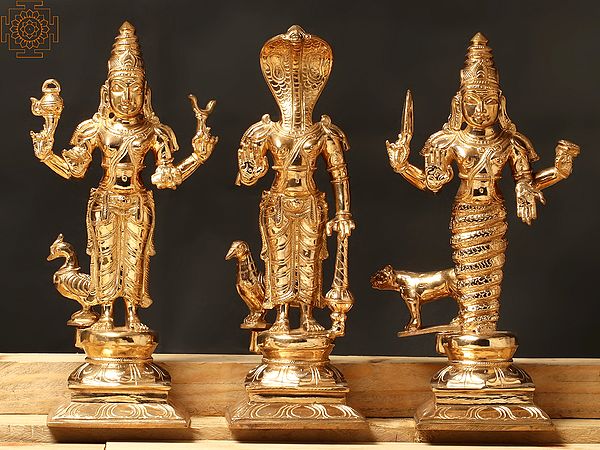Navagraha With Vahana Set | Bronze Statue | Made In India | Exotic ...
