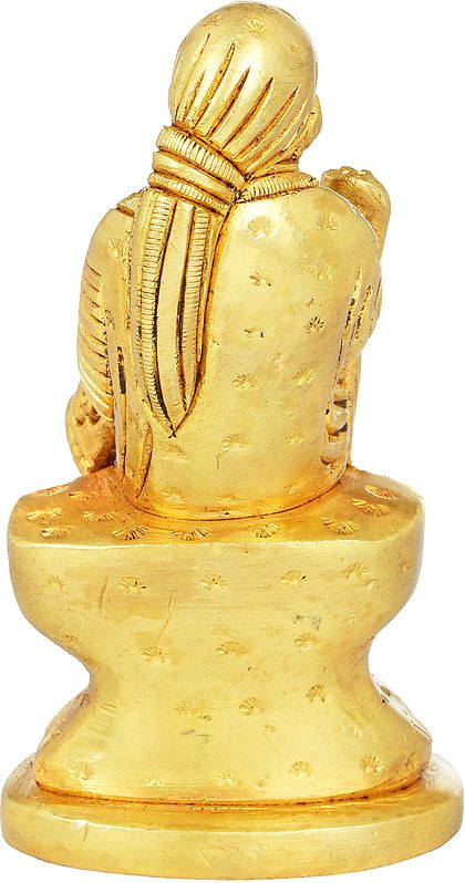 3" Shirdi Sai Baba (Small Statue) In Brass | Handmade | Made In India ...