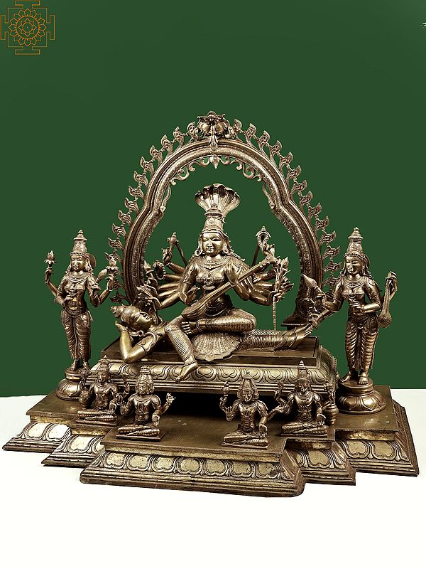 36" Sri Maha Shodashi, the goddess of Universal Energy | Handmade ...