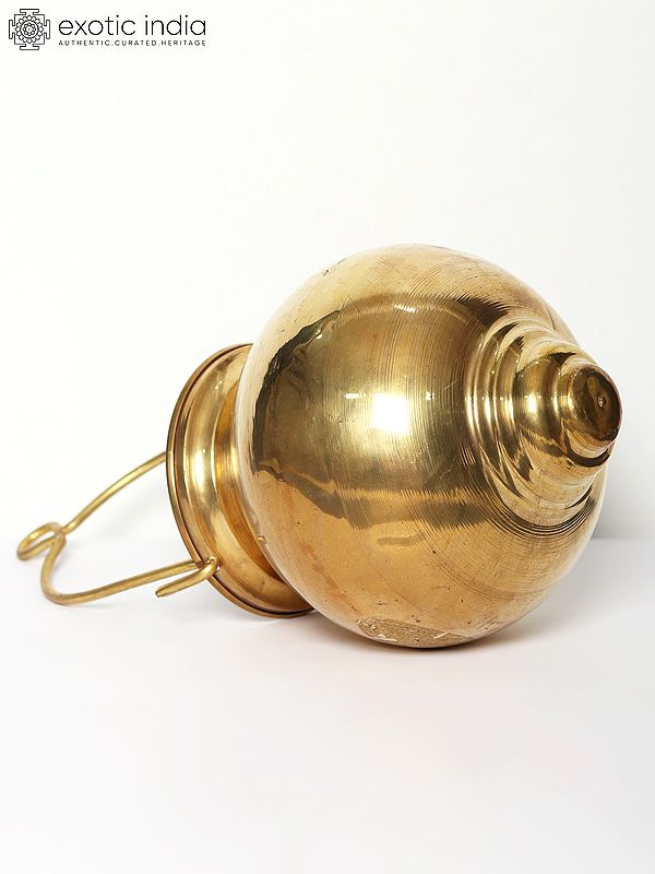 Dhara Patra in Brass | Handmade Patra | Made in India | Exotic India Art