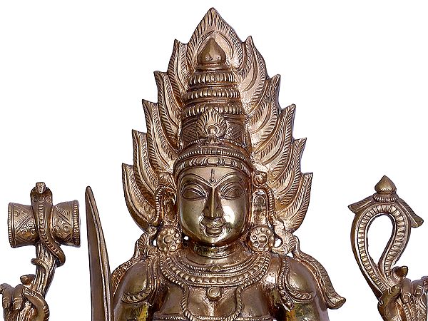 18" Goddess Mariamma Panchaloha Bronze Statue from Swamimalai ...