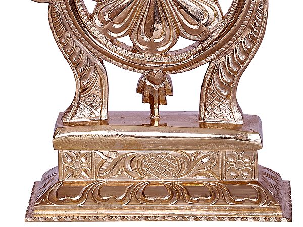 8" Vaishnava Symbol Chakaram | Exotic India Art