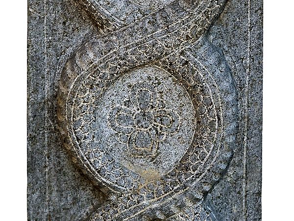 16" Naag (Snake) with Linga | Exotic India Art