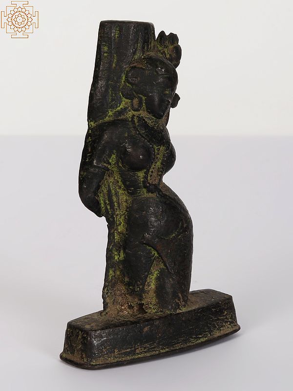 Standing Apsara Figure | Bronze Statue | Exotic India Art