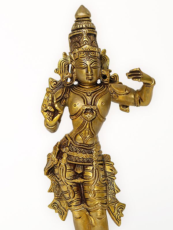 11" Standing Lord Rama Statue | Exotic India Art