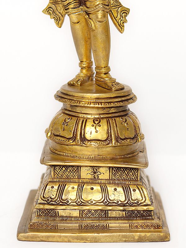 11" Standing Lord Rama Statue | Exotic India Art