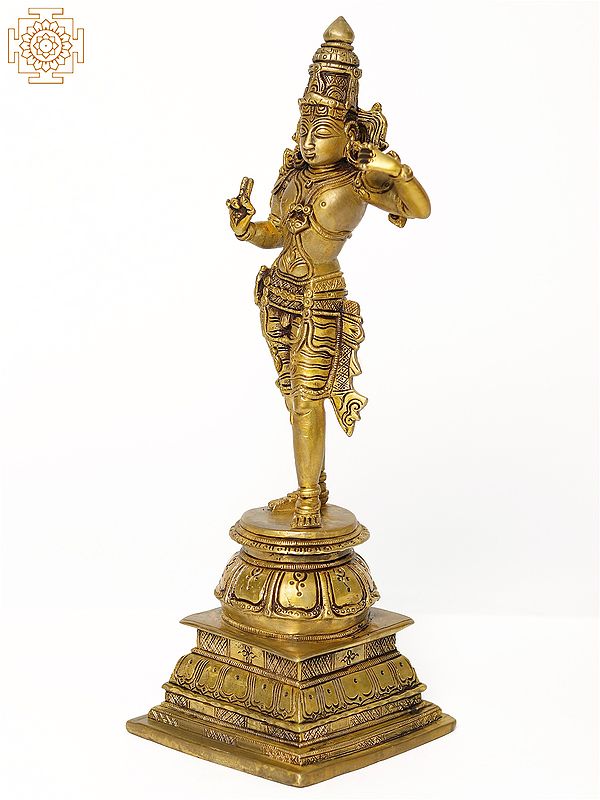 11" Standing Lord Rama Statue | Exotic India Art