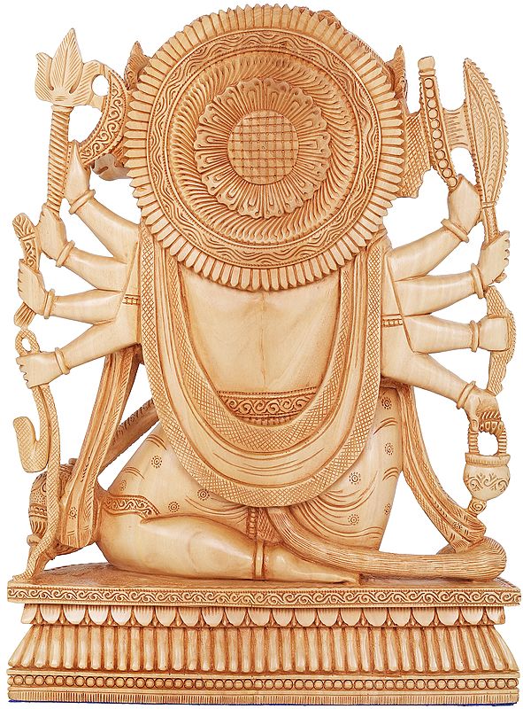 Five Headed Hanuman as Eleventh Rudra | Exotic India Art