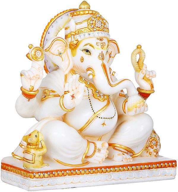 Ganesha as Vigneshwara -The Lord of All Obstacles | Exotic India Art