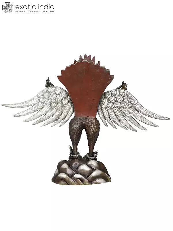 Standing Garuda with Stretched Wings and a Snake in His Beak | Exotic ...
