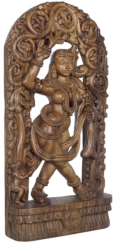 Khajuraho Nymph: The Splendour Of The Surasundari | Exotic India Art