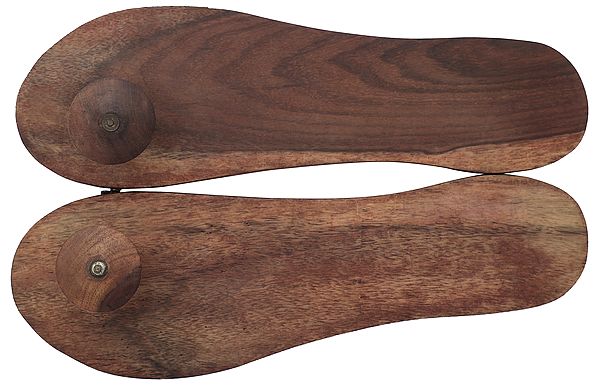 Charan Paduka (Khadau) | Exotic India Art