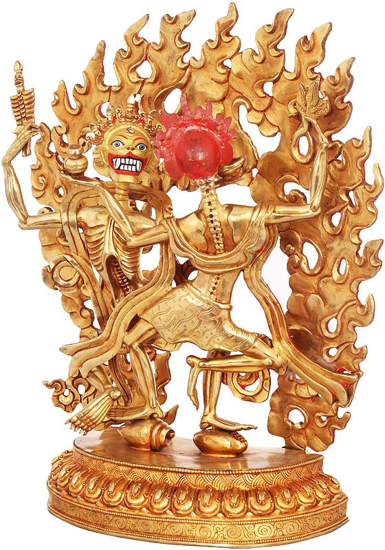 The Citipati- The Master of the Cemetery (Tibetan Buddhist) Made in ...